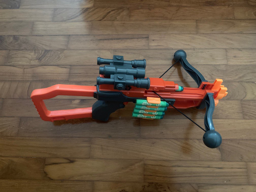Nerf limited edition Star Wars collab crossbow blaster, Hobbies & Toys ...