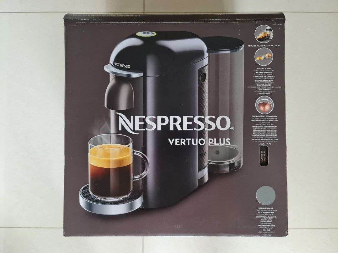 Nespresso Vertuo Plus, TV & Home Appliances, Kitchen Appliances, Coffee ...