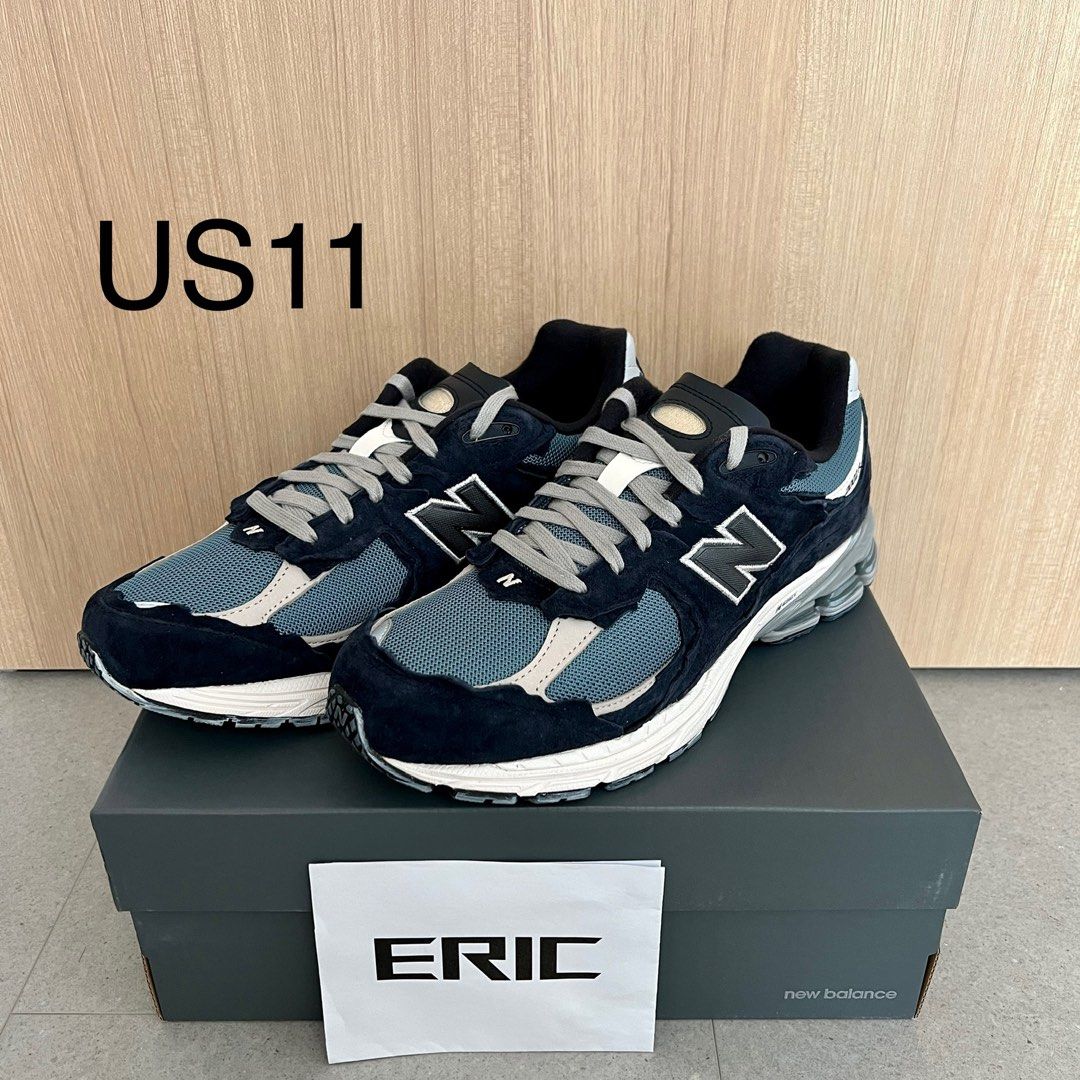 New Balance 2002R Dark Navy with Mallard Blue M2002RDF, Men's Fashion ...