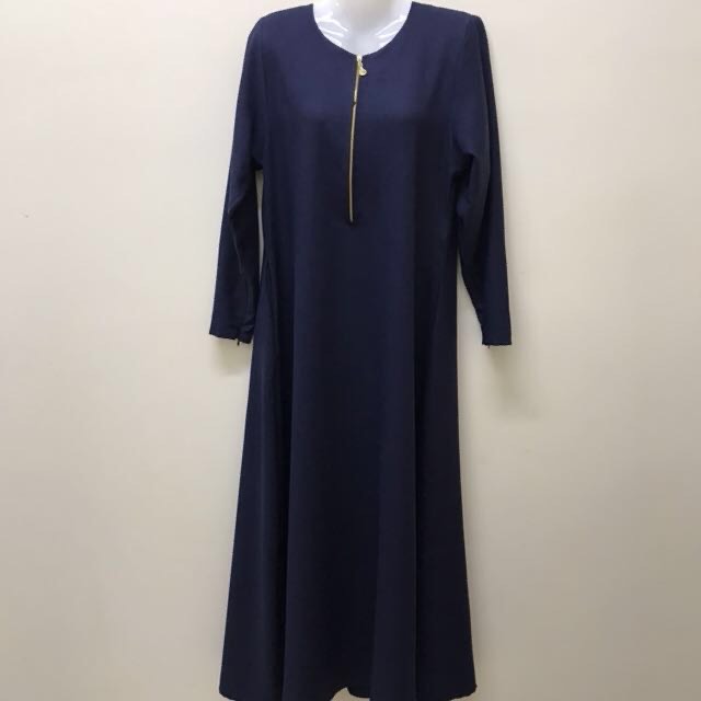 New Plain Jubah Dress Biru, Men's Fashion, Muslim Wear, Jubahs on Carousell