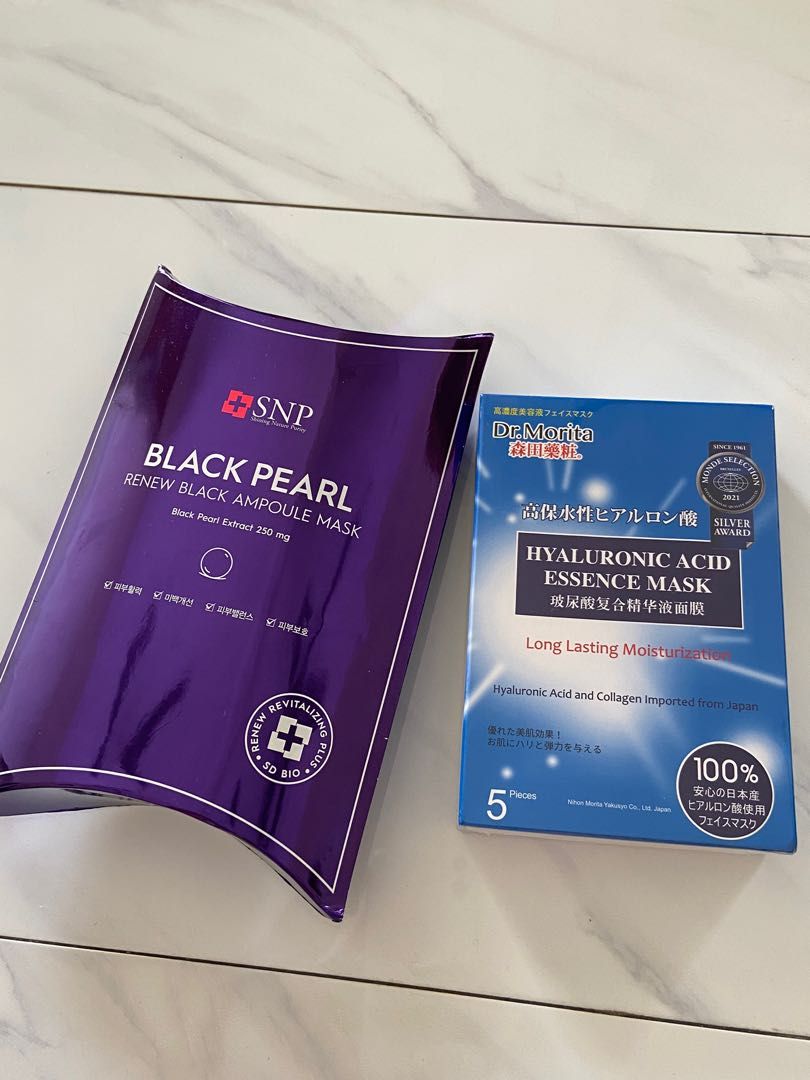 [New] SNP & Dr.Morita mask (both), Beauty & Personal Care, Face, Face ...