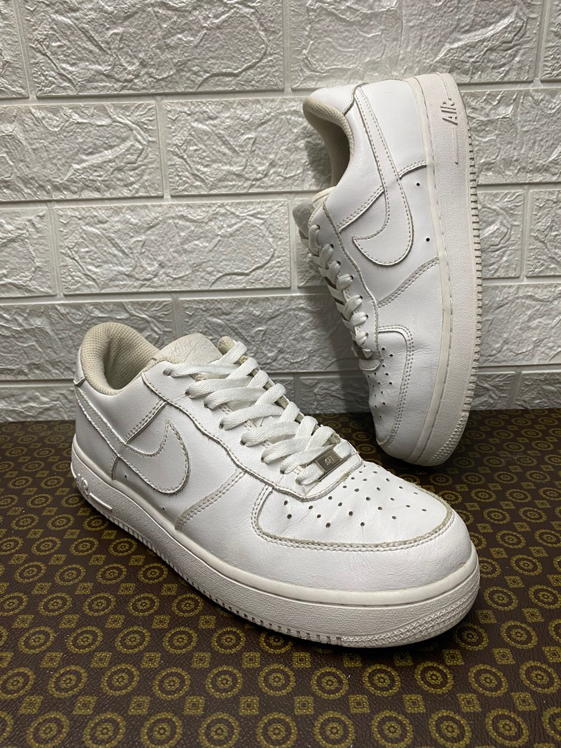 Nike Air Force 1 Triple White AF1 on Carousell