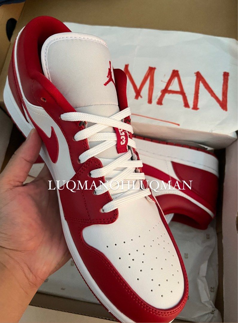 Nike Air Jordan 1 Low Gym Red, Men's Fashion, Footwear, Sneakers on ...