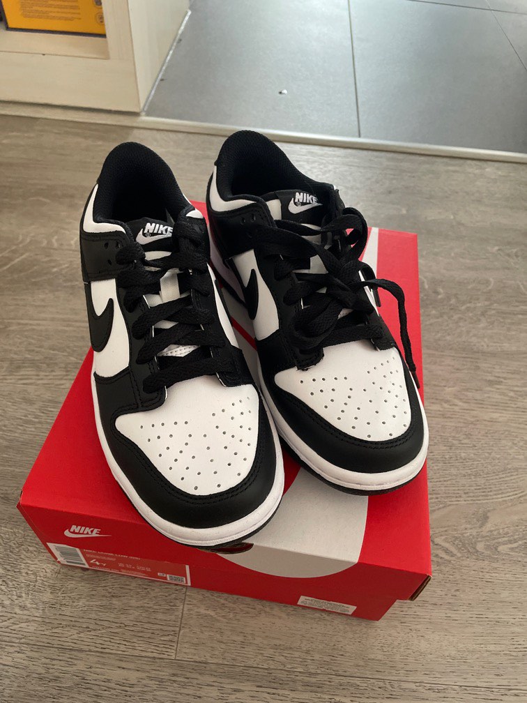 Nike Dunk Low Panda GS, Women's Fashion, Footwear, Sneakers on Carousell