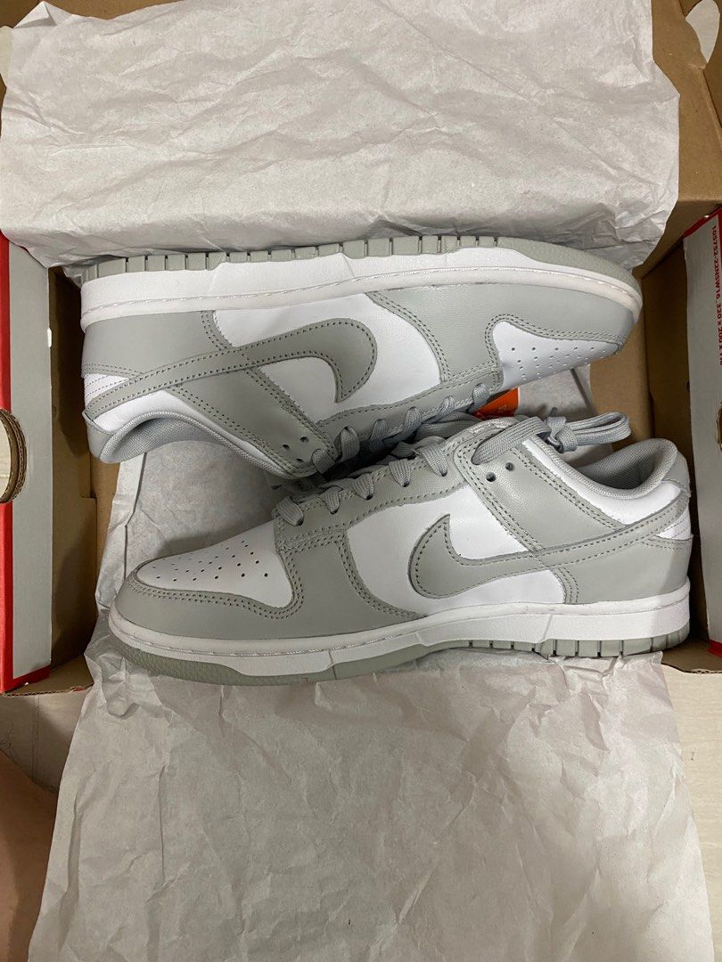Nike Dunk Wolf Grey US8.5, Luxury, Sneakers & Footwear on Carousell