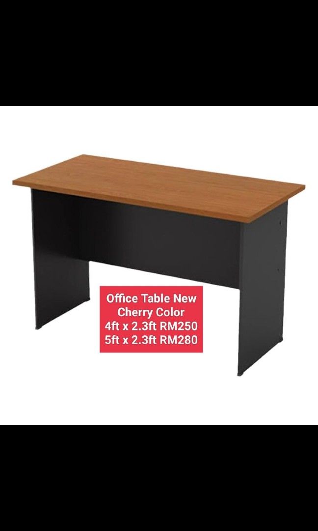 Office New Table !, Furniture & Home Living, Furniture, Tables & Sets ...