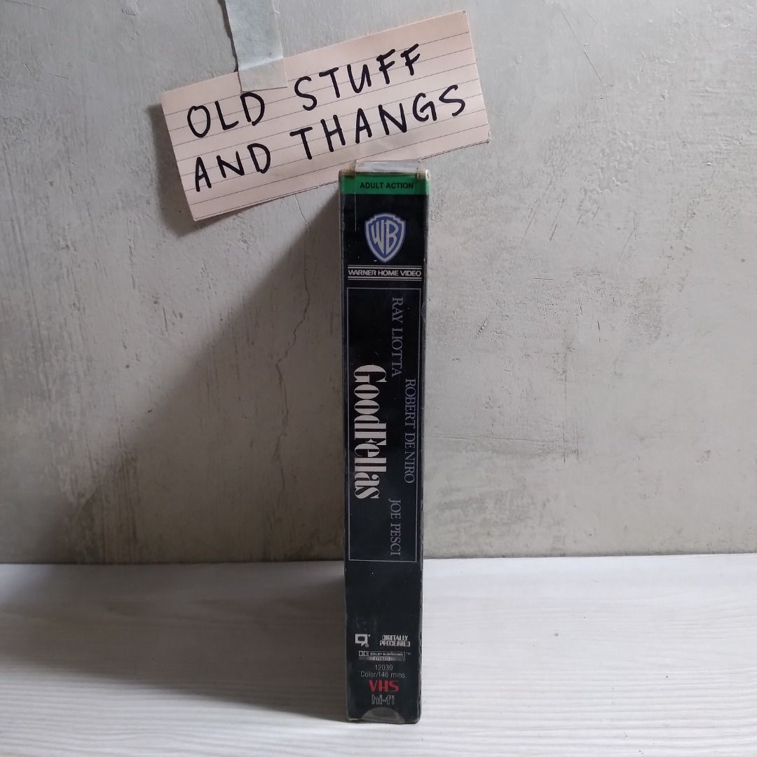 old vhs: GOODFELLAS starring joe pesci, robert de niro, ray liotta ...