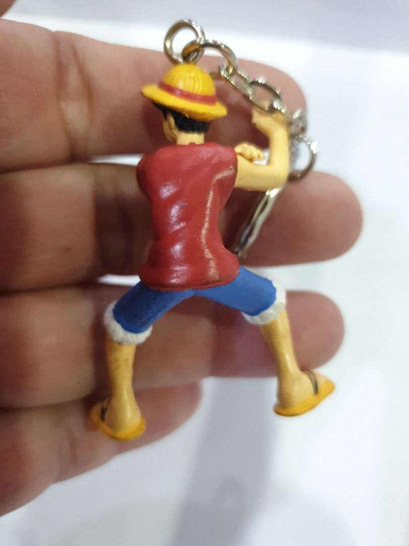 One piece mini figure keychain- Luffy, Hobbies & Toys, Toys & Games on ...