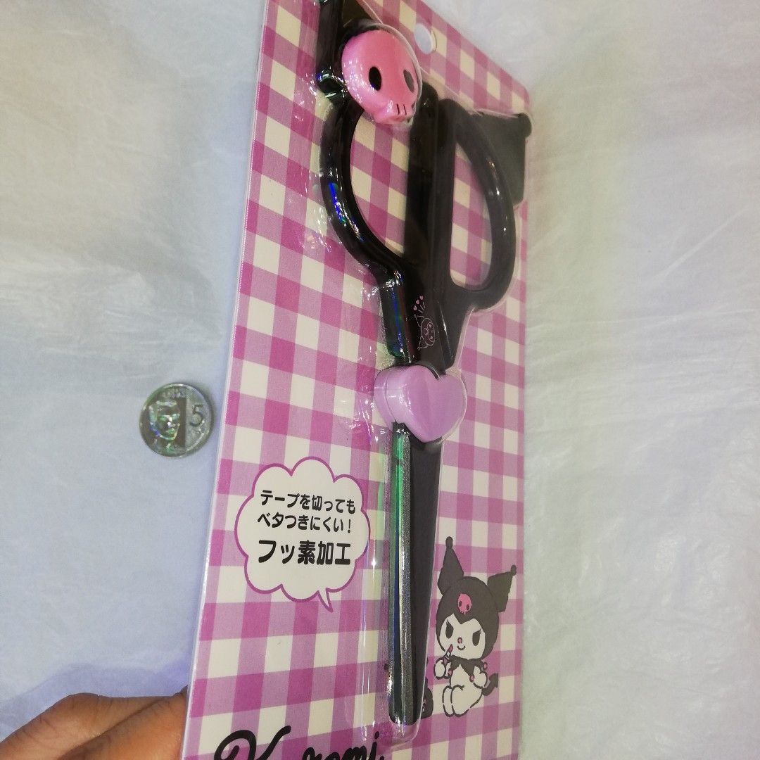 Original Sanrio Kuromi Scissor, Hobbies & Toys, Stationary & Craft ...