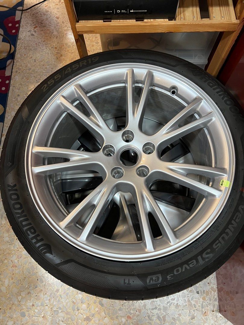 Original Tesla model Y rims & 19 inch wheels and cover for sale, Car ...