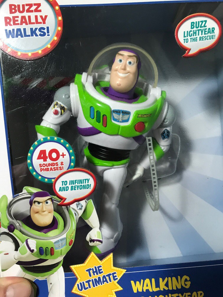 Original Walking Buzz Lightyear from Toy Story 4, Hobbies & Toys, Toys ...