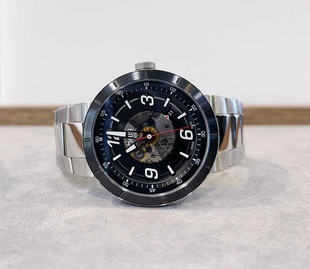 Oris TT1 Skeleton Engine Date Automatic Watch, Luxury, Watches on Carousell