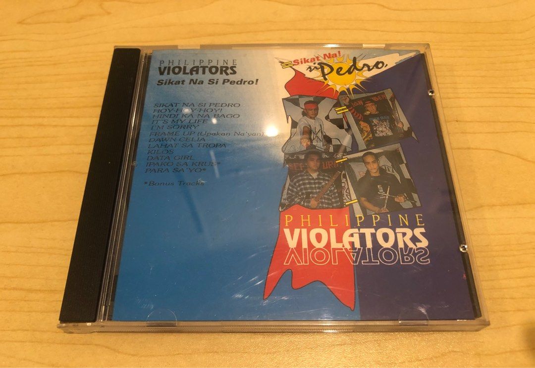 Philippine Violators Sikat Na Si Pedro 1994 OPM CD OOP on Carousell
