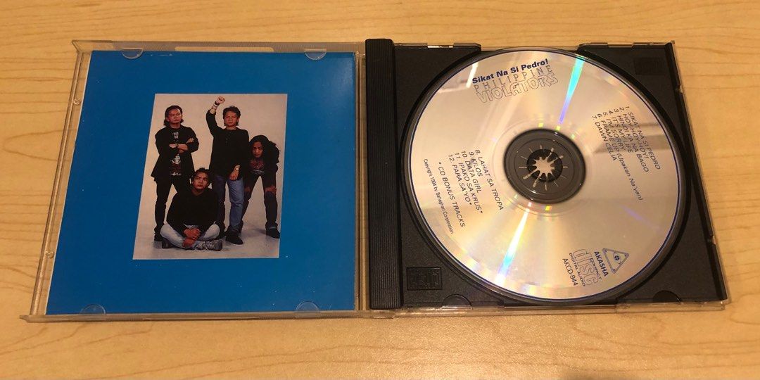 Philippine Violators Sikat Na Si Pedro 1994 OPM CD OOP on Carousell