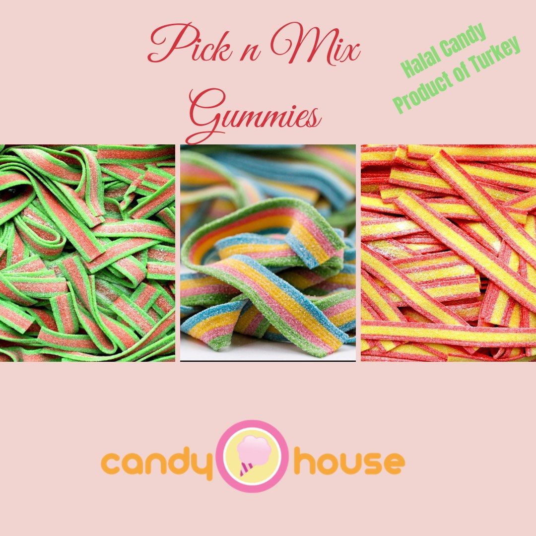 Pick N Mix Gummies (Halal certified candy), Food & Drinks, Packaged ...