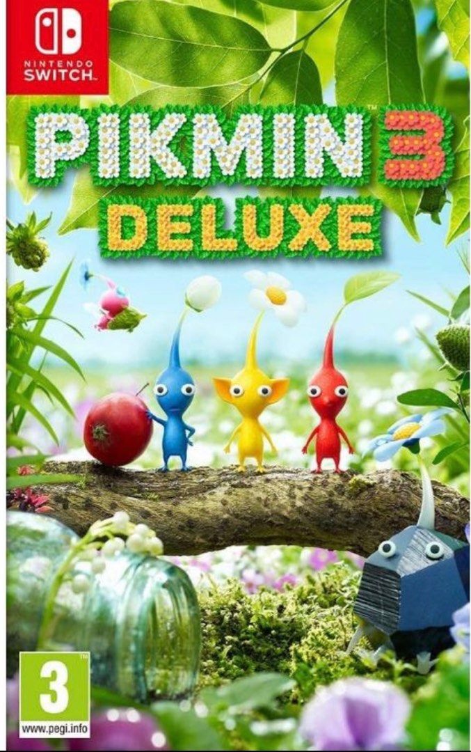 Pikmin 3 Deluxe Nitendo Switch, Video Gaming, Video Games, Nintendo on ...