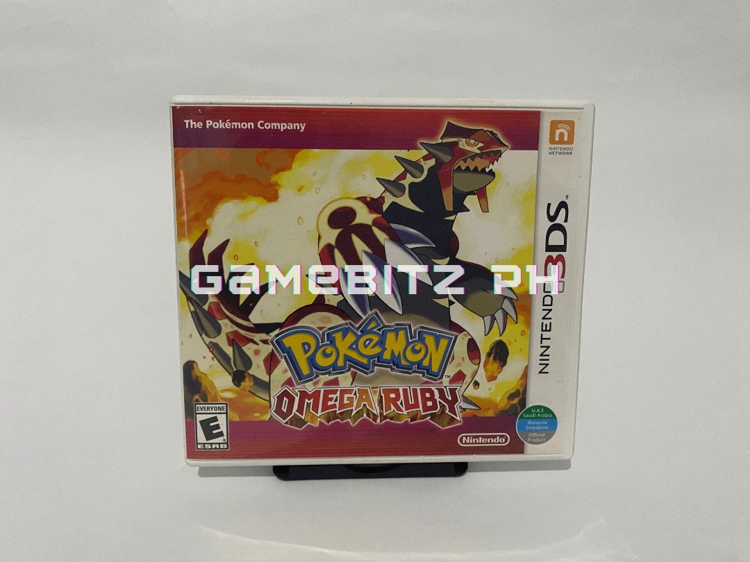 Pokemon Omega Ruby 3DS 2DS Game (USA/MDE), Video Gaming, Video Games ...