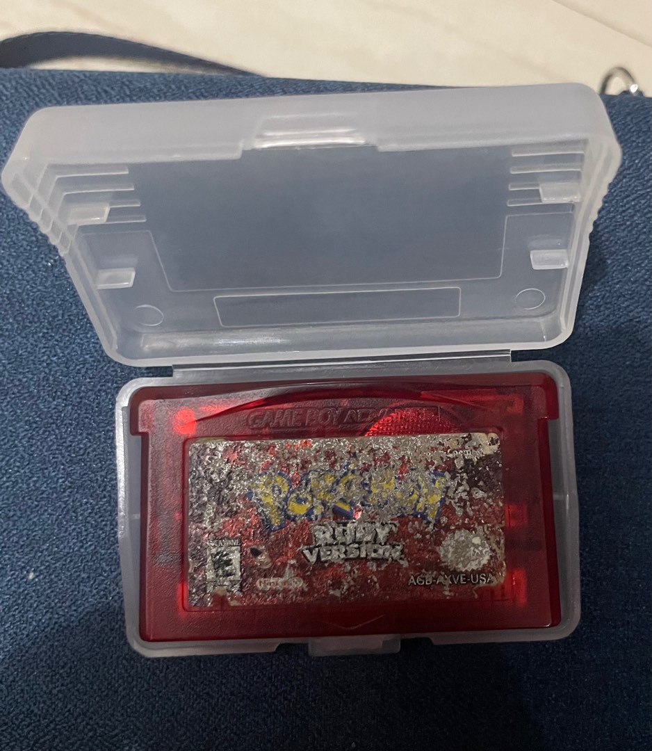 Pokemon Ruby Game/Cart gba, Video Gaming, Video Games, Nintendo on ...