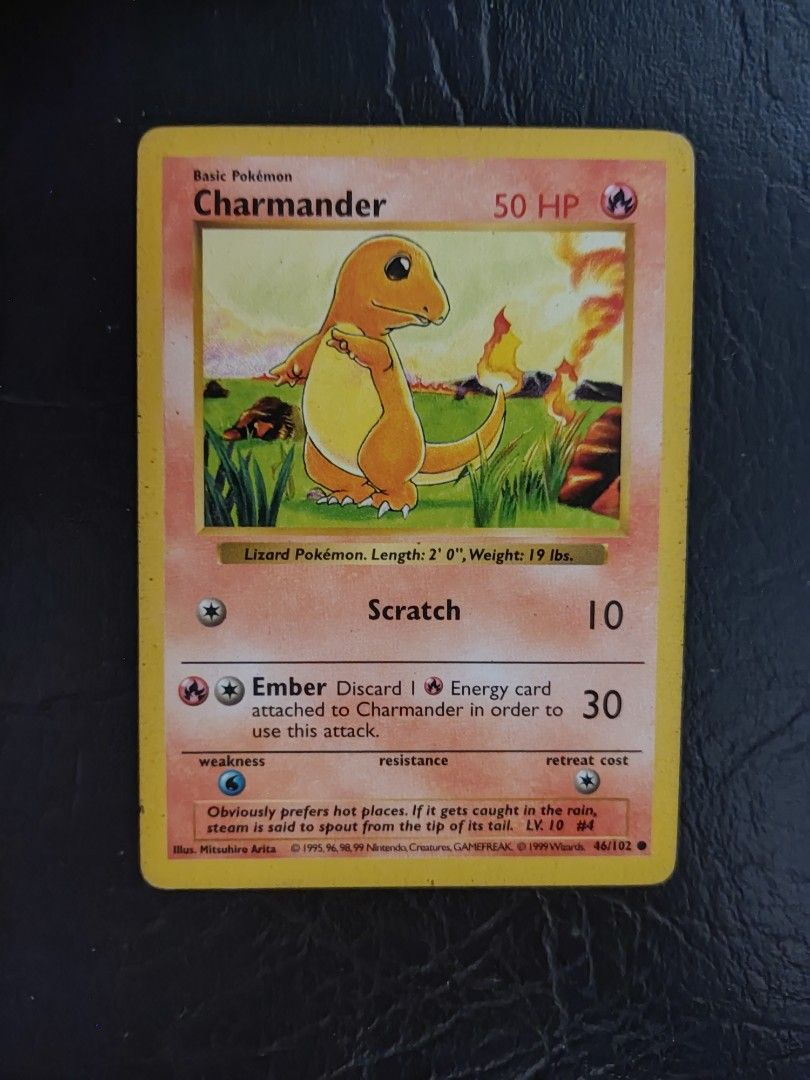 Pokemon Shadowless starters set on Carousell