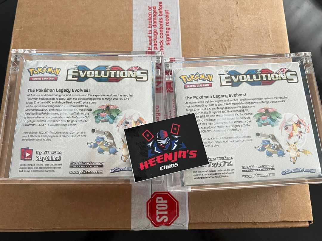 Pokemon XY evolutions Booster boxes., Hobbies & Toys, Toys & Games on ...