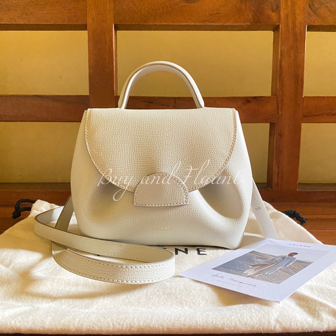 Polene Numero Un Nano in Chalk, Luxury, Bags & Wallets on Carousell