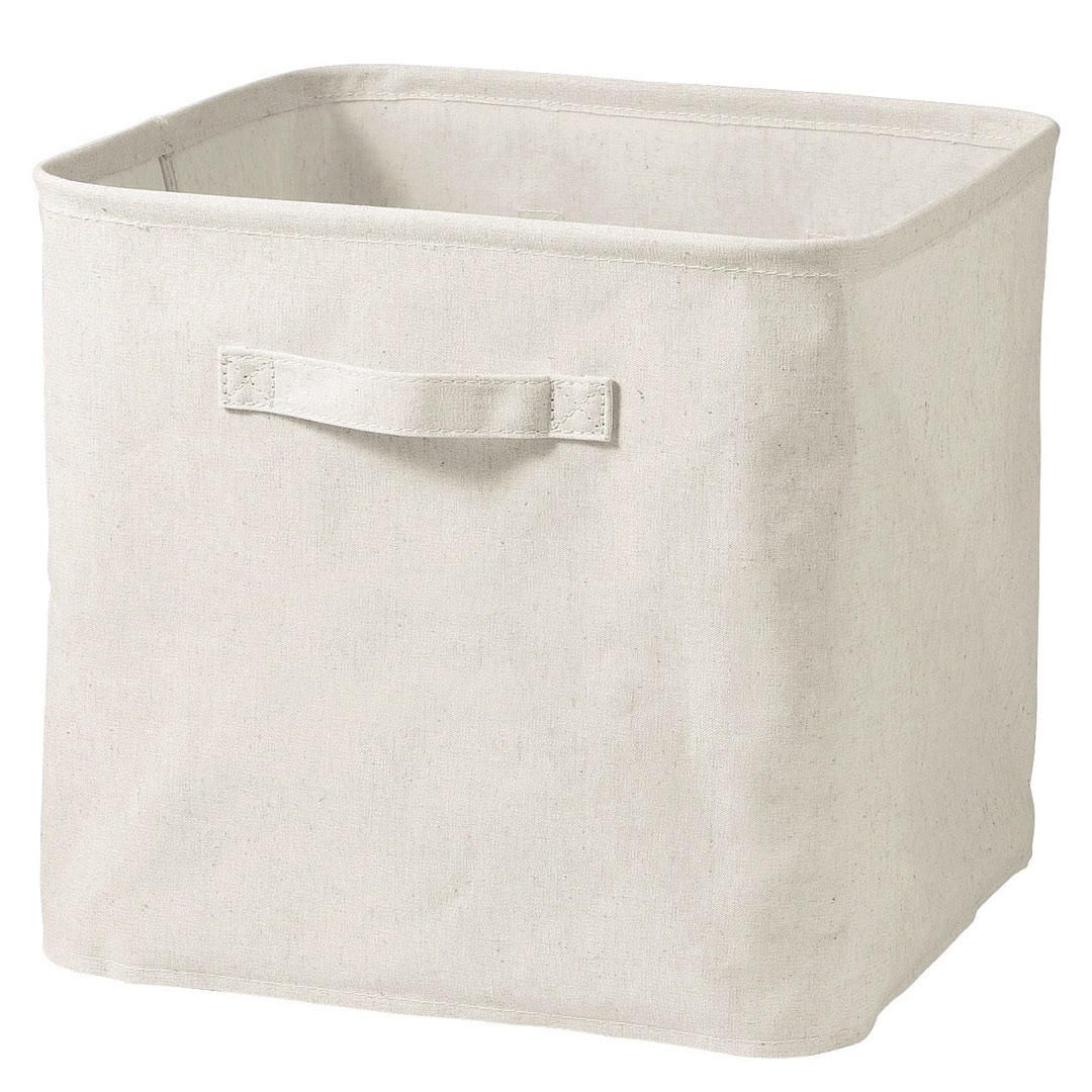 Muji Polyester linen soft box L, Furniture & Home Living, Home ...