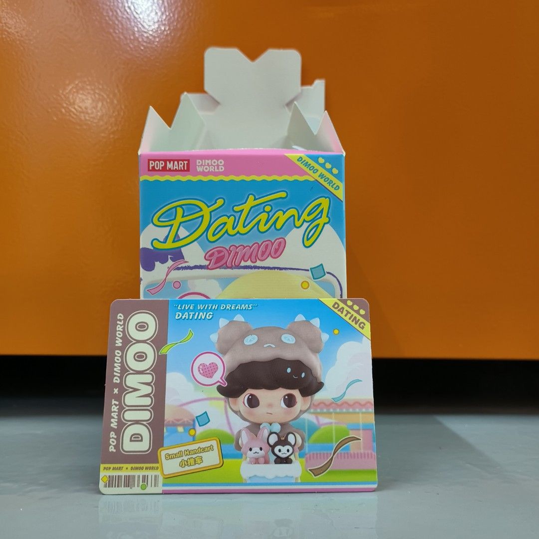 PopMart Dimoo Dating Series Small Handcart, Summer Fireworks, Hobbies ...