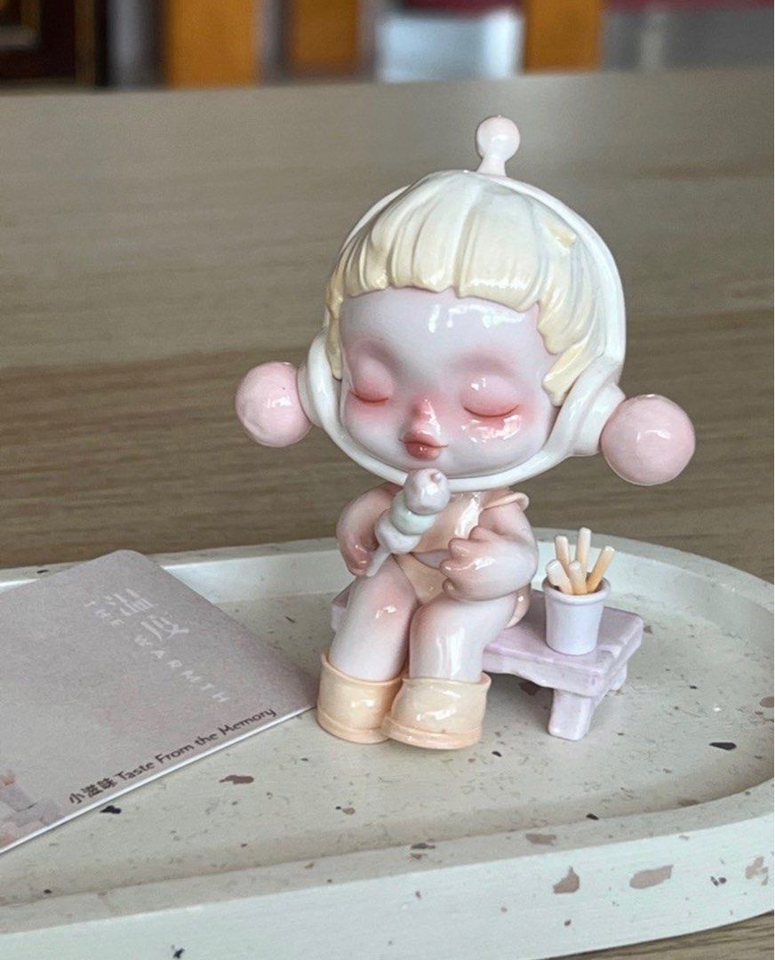 POPMART skullpanda warmth taste of memory no box only the card, Hobbies ...