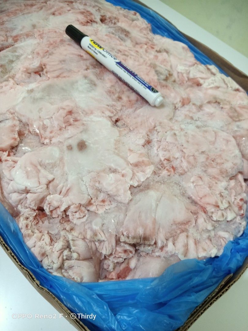 PORK FLOWER FAT 10KG, Food & Drinks, Chilled & Frozen Food on Carousell