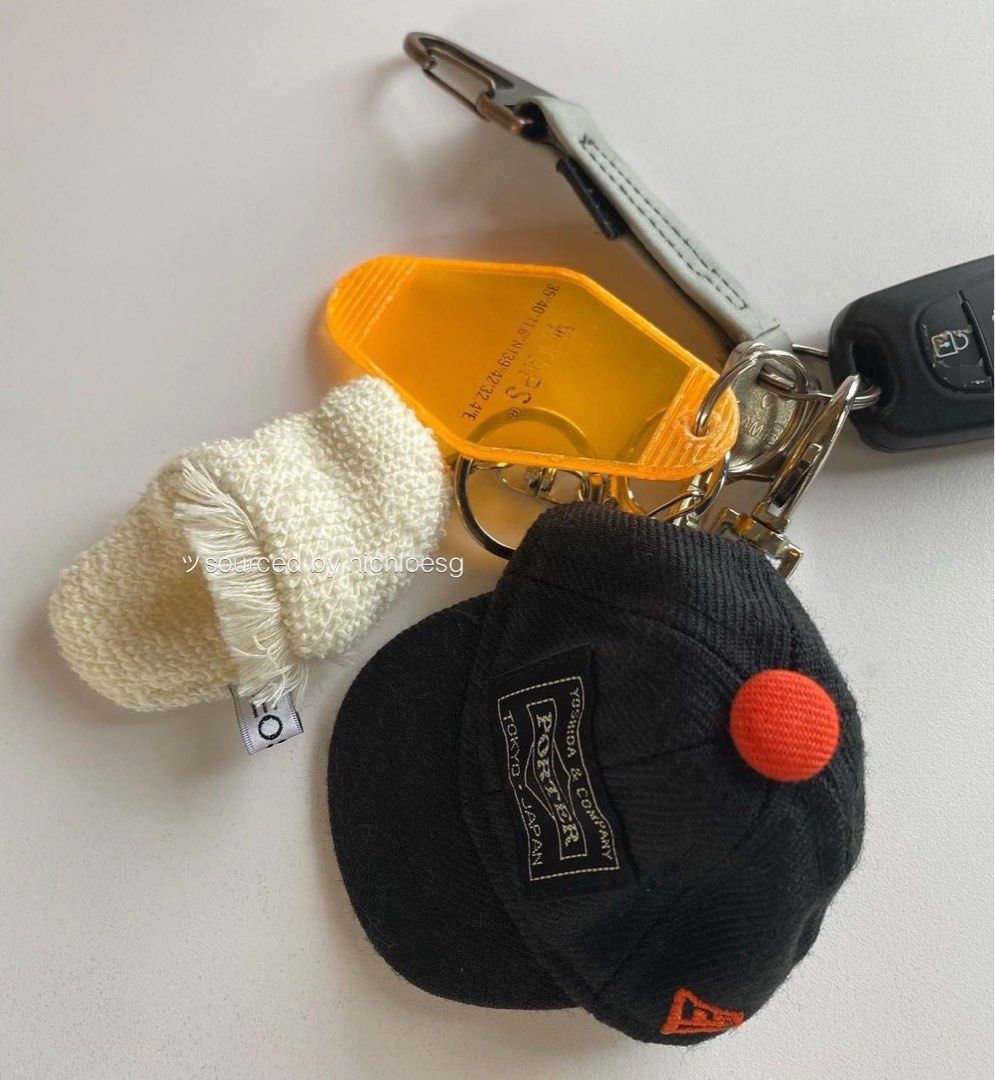 PORTER NEW ERA MINI CAP KEYCHAIN, Men's Fashion, Watches & Accessories ...