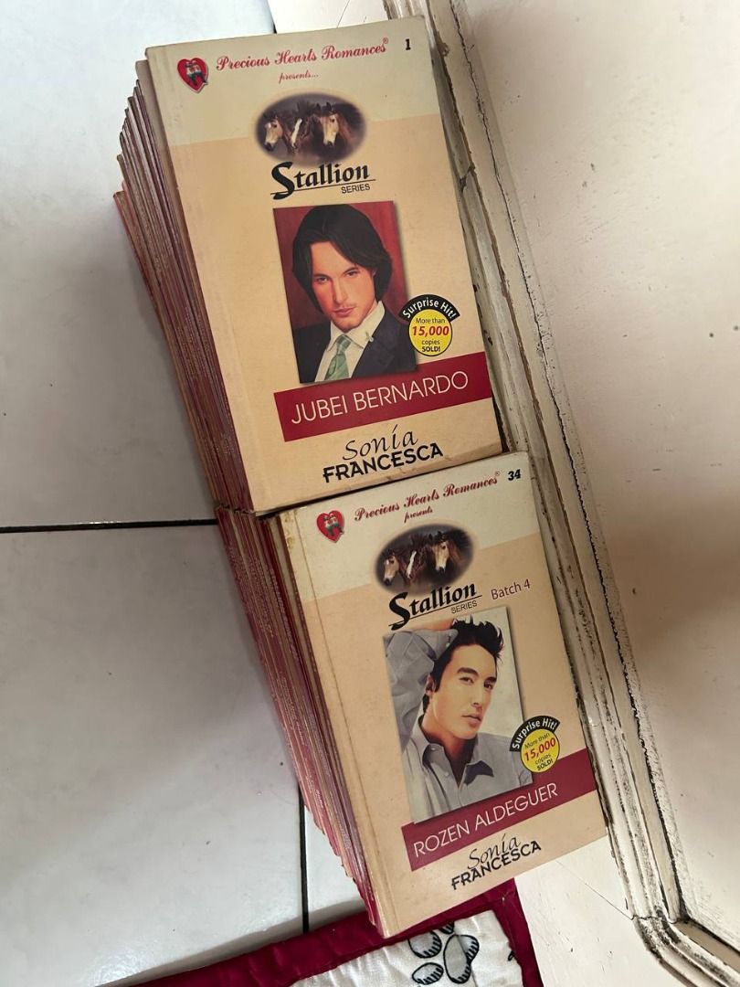 Precious Hearts Romances' Stallion Series, Hobbies & Toys, Books ...