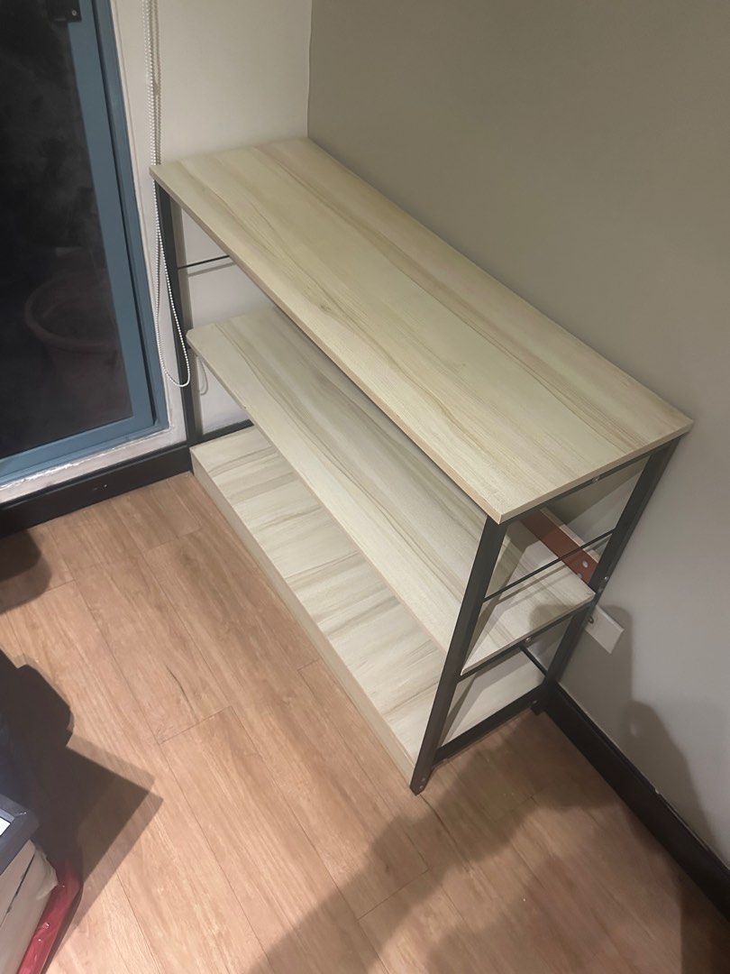 Pre-loved Minimalist Kitchen Rack / Shelf 3-Tier on Carousell