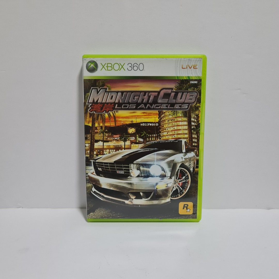 [Pre-Owned] Xbox 360 Midnight Club Los Angeles Game, Video Gaming ...