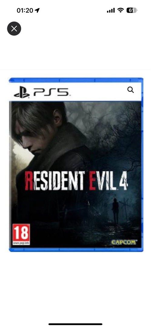 Ps5 Resident evil 4 remake, Video Gaming, Video Games, PlayStation on ...