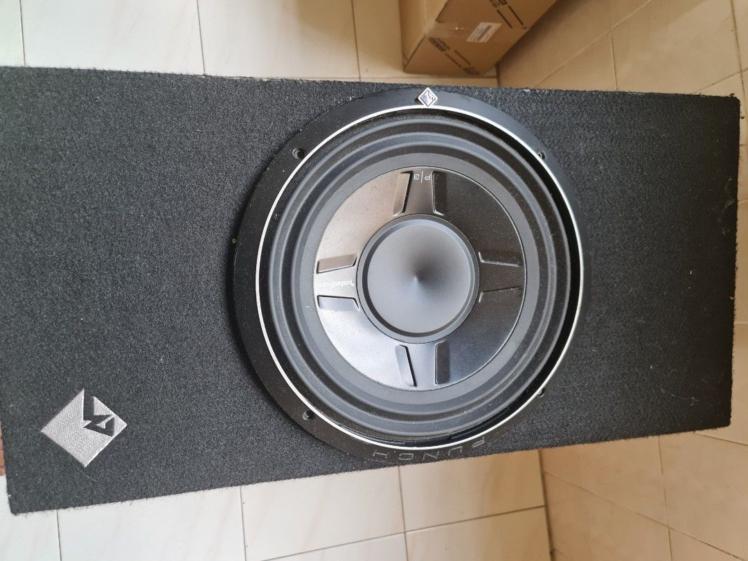 Punch Single PS3 12 inch Subwoofer, Audio, Soundbars, Speakers ...