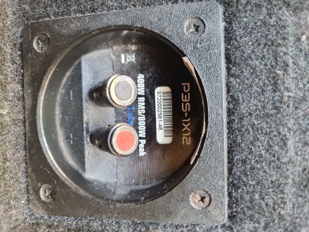 Punch Single PS3 12 inch Subwoofer, Audio, Soundbars, Speakers ...