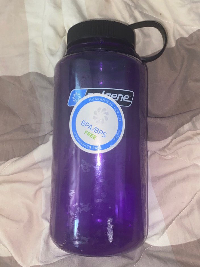 purple WM nalgene 1L waterbottle, Furniture & Home Living, Kitchenware ...