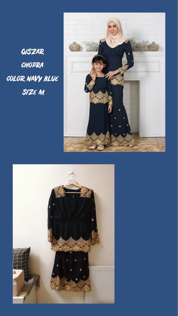 QISZAR, Women's Fashion, Muslimah Fashion, Baju Kurung & sets on Carousell