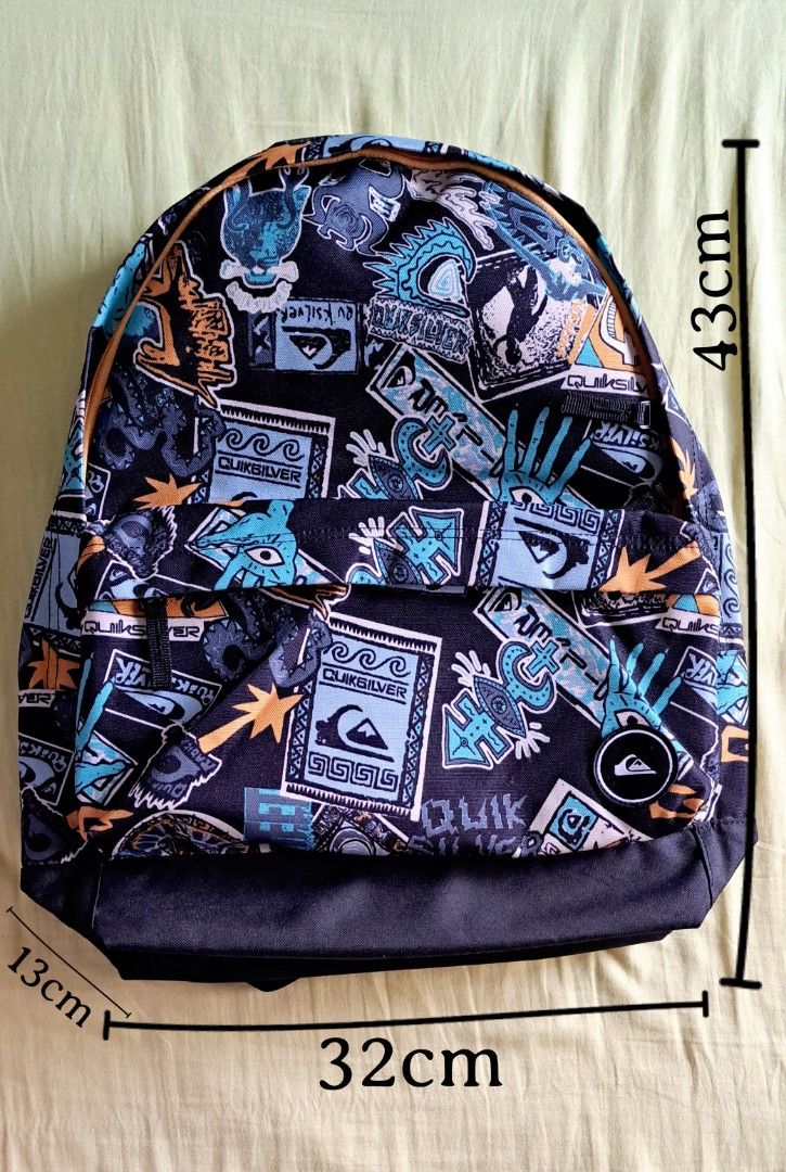 Quicksilver backpack, Men's Fashion, Bags, Backpacks on Carousell