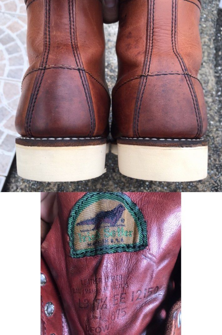Red Wing Vintage 875 Irish Setter Size 7.5EE, Men's Fashion, Footwear ...