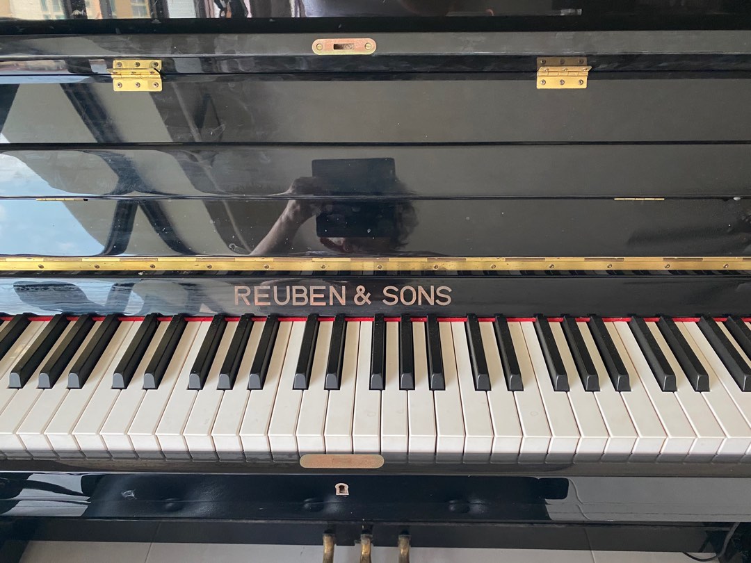 REUBEN & SONS Upright Piano, Hobbies & Toys, Music & Media, Musical ...