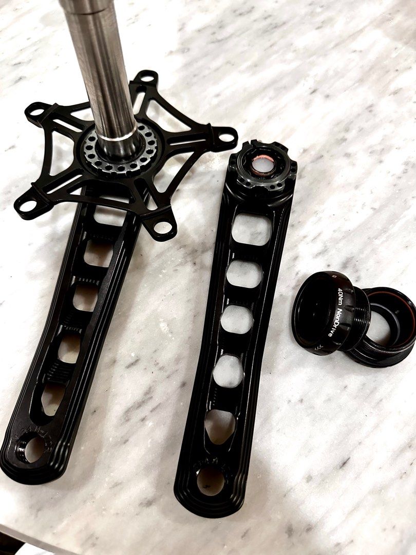 Ridea Pneuma Crank & Chris King Set, Sports Equipment, Bicycles & Parts ...