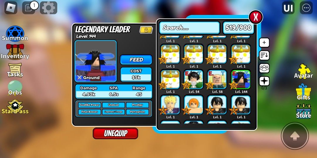 Roblox all star legendary leader, 電子遊戲, 電子遊戲, 其他 - Carousell