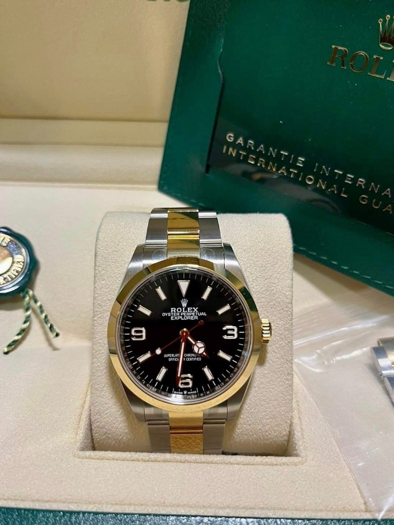 Rolex Explorer 1 Two-tone 36 mm 2022 on Carousell