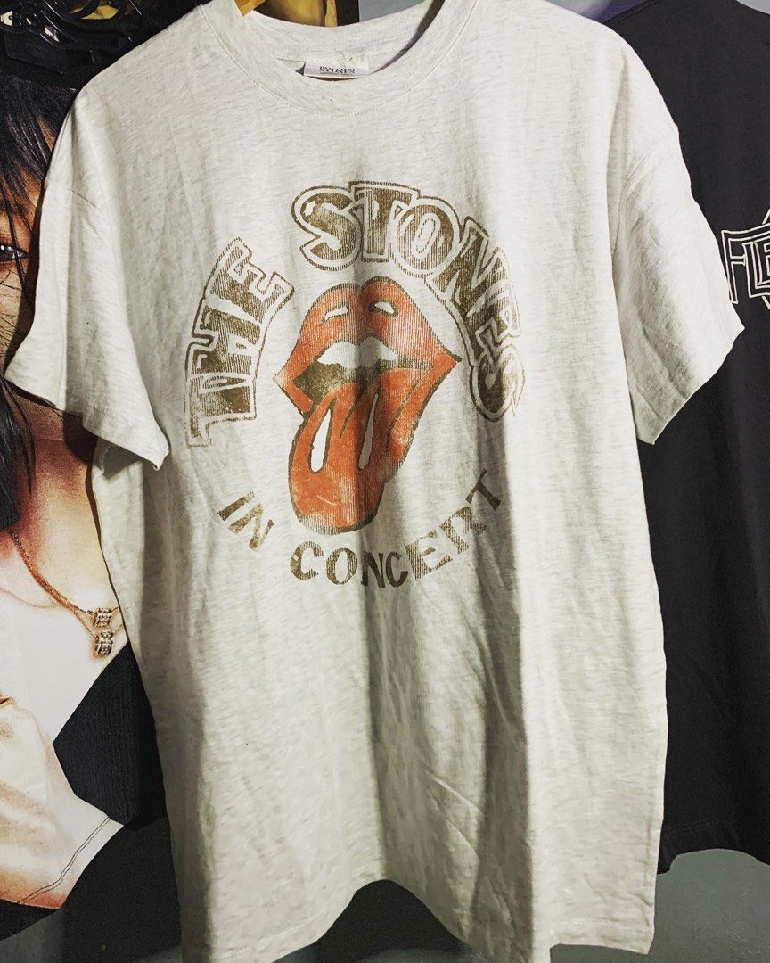 Rolling Stones Official Merch T-Shirt, Men's Fashion, Tops & Sets ...