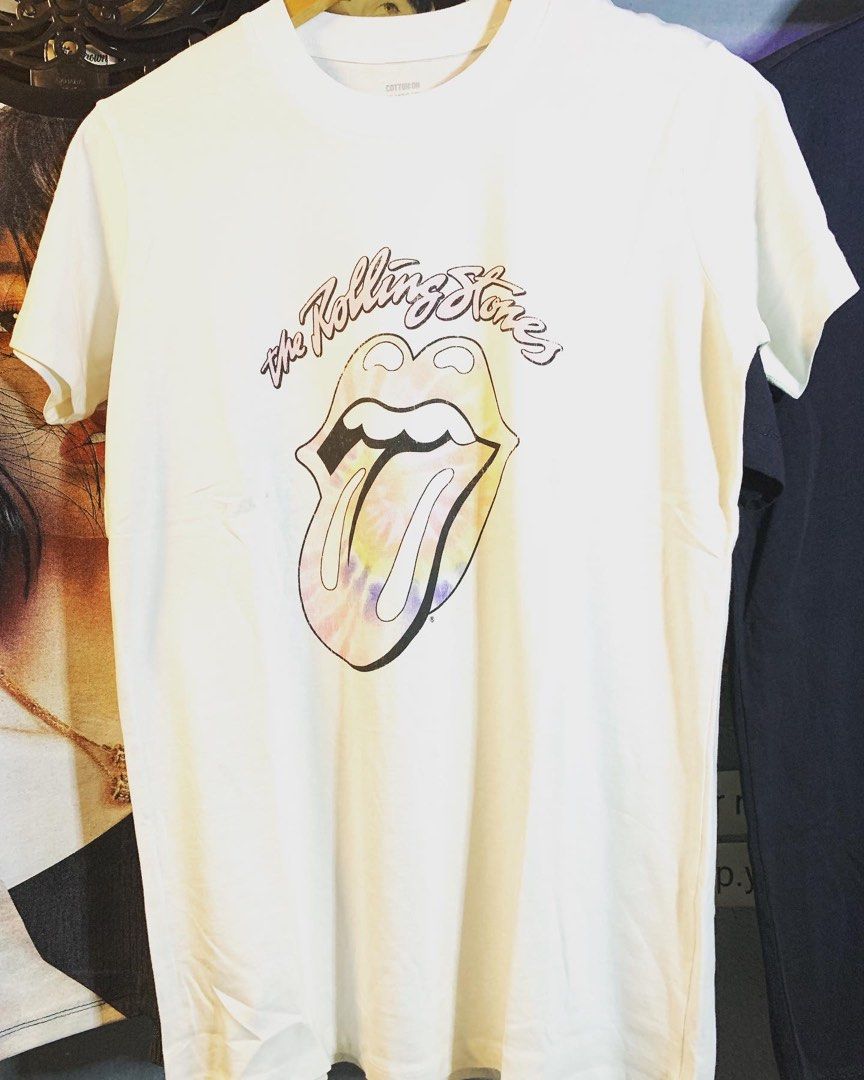 Rolling Stones Official Merch T-Shirt, Men's Fashion, Tops & Sets ...