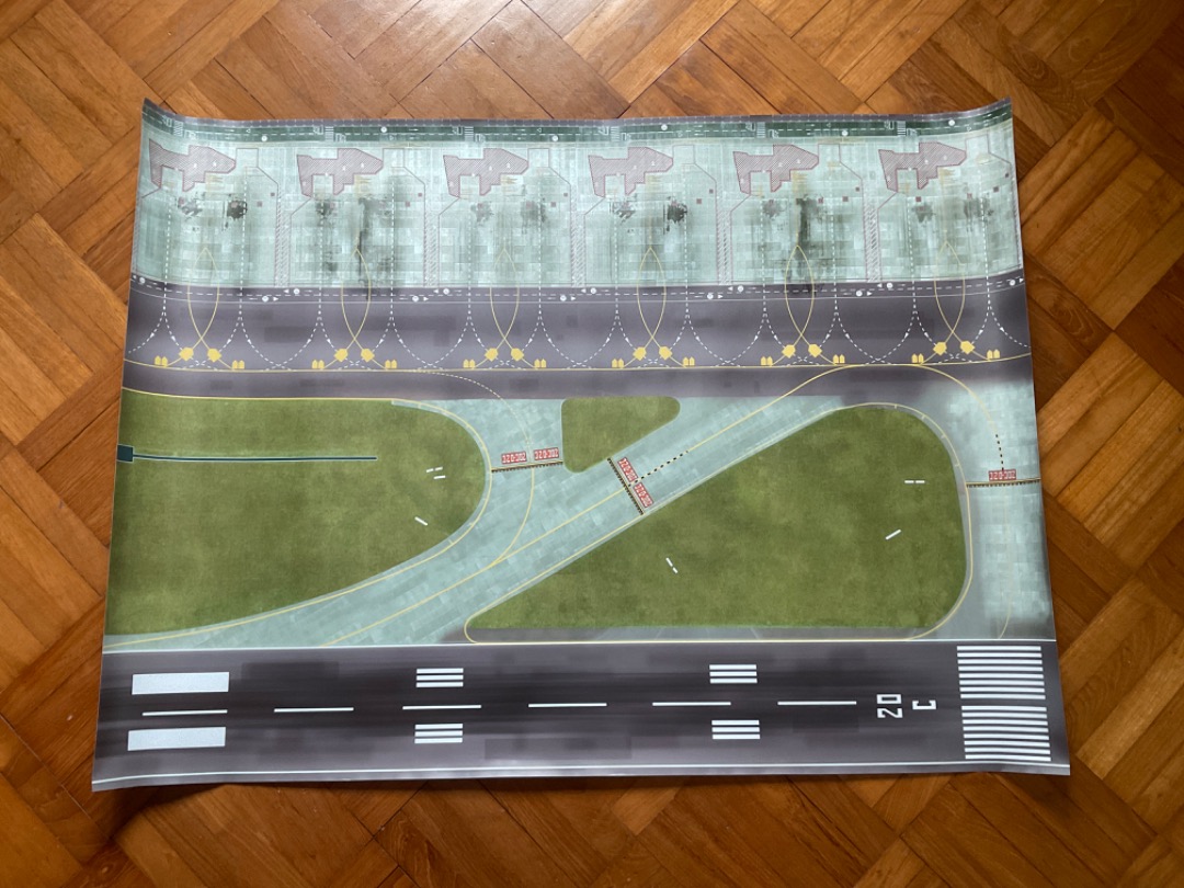 Runway Diorama Mat, Hobbies & Toys, Toys & Games on Carousell