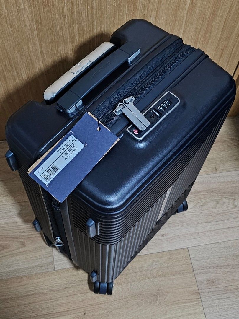 Samsonite Apinex Spinner 55/20 Exp Matte Dark Navy, Hobbies & Toys ...
