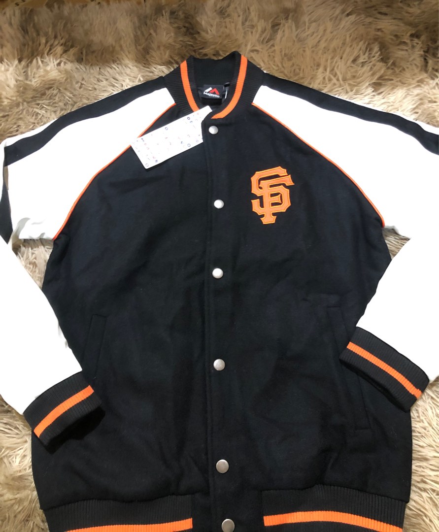 San francisco mlb varsity jacket with hangtag small fitting 21x26 on ...