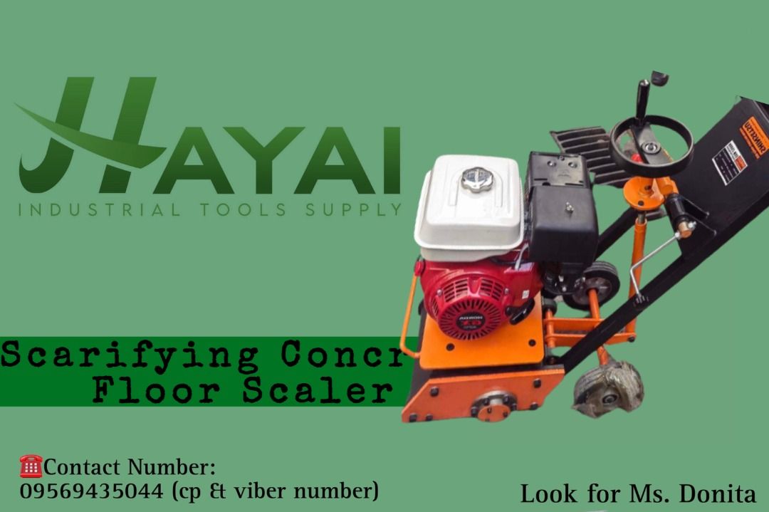 Scarifying Concrete Floor Scaler, Commercial & Industrial, Industrial ...